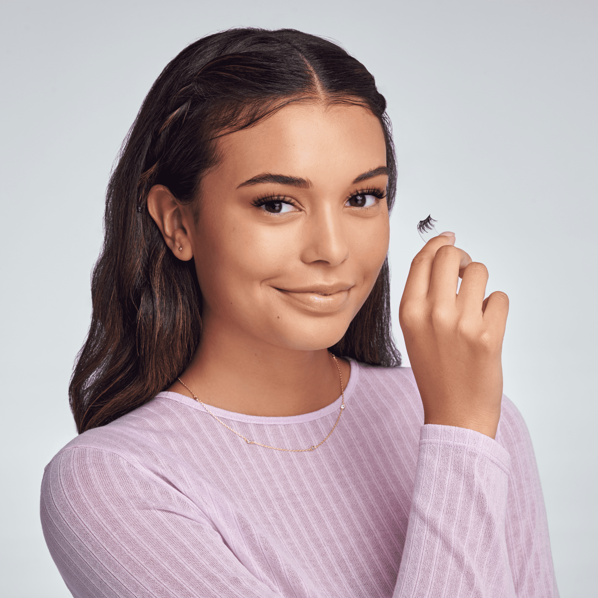 Impress Falsies easy tab Self Adhesive Eyelashes– Modern Natural – imPRESS
